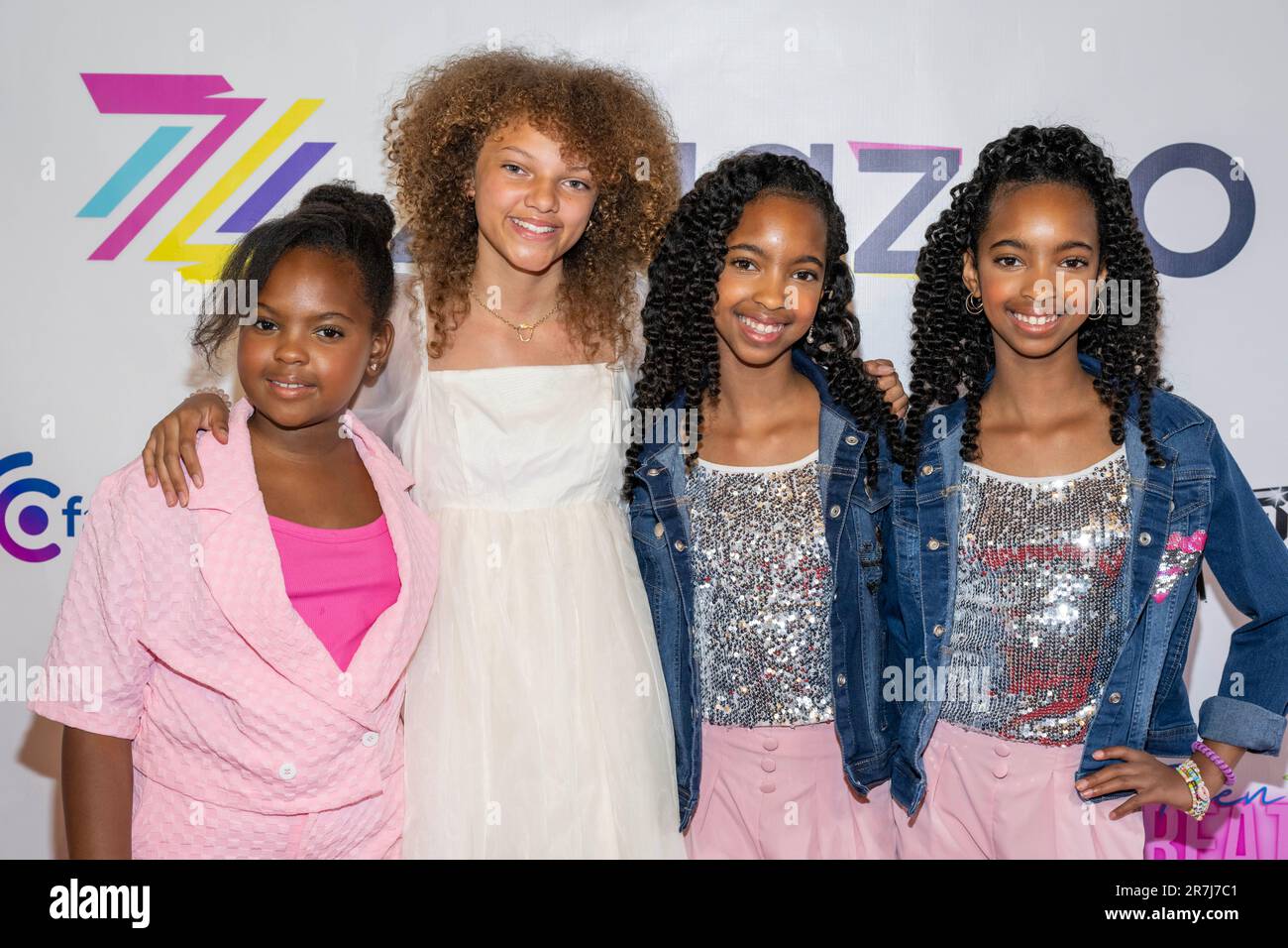 Los Angeles, USA. 15th June, 2023. Actors Alyssa Harris, Zuri Miles ...