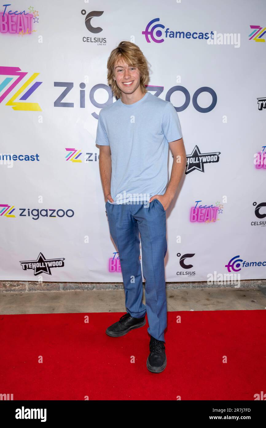 Los Angeles, USA. 15th June, 2023. Actor Ryker Baloun attends "Kick Off ...