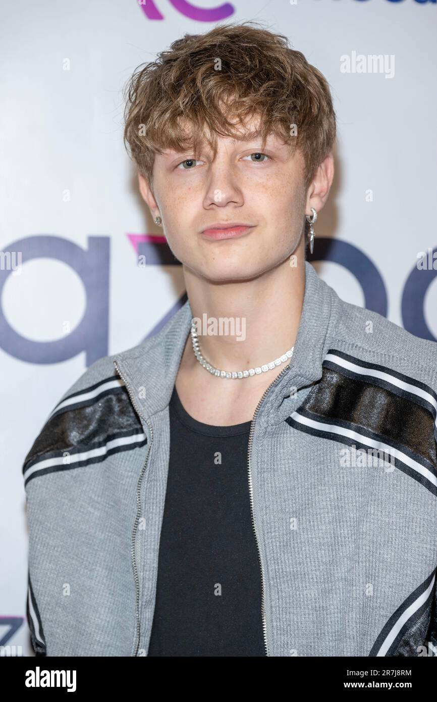 Los Angeles, USA. 15th June, 2023. Singer Stefan Benz attends "Kick Off ...