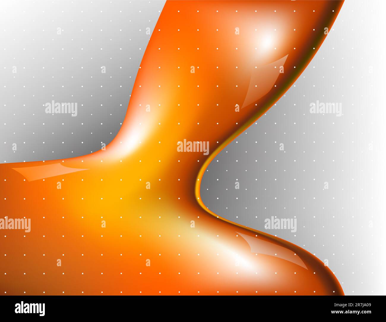 Editable vector background illustration of an abstract form made with a ...