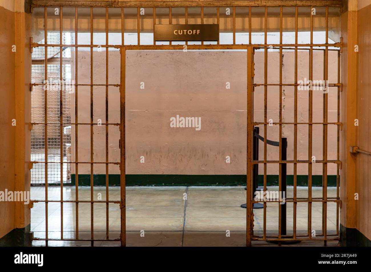 Respect modules of the maximum security federal prison of Alcatraz ...