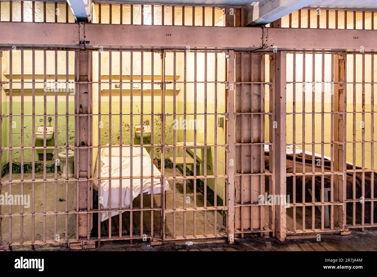 Cells of one of the modules and blocks of the maximum security federal ...