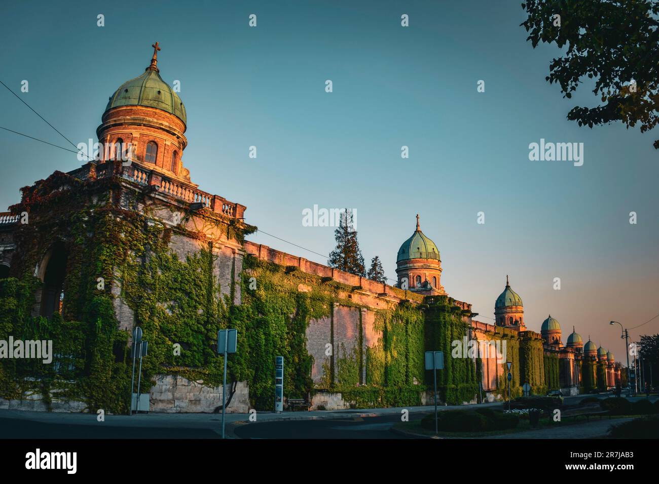The Beautiful Mirogoj Cemetery - Zagreb, Croatia Stock Photo - Alamy