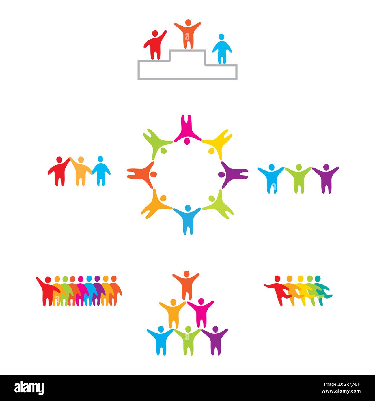 Man winner icon outline Cut Out Stock Images & Pictures - Alamy