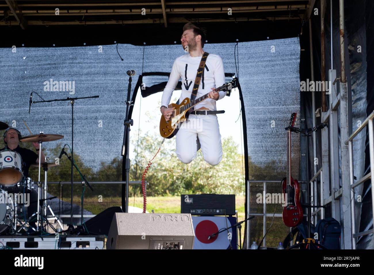 Who Are You, performing a storming set of Who classics, at the 2023 ...