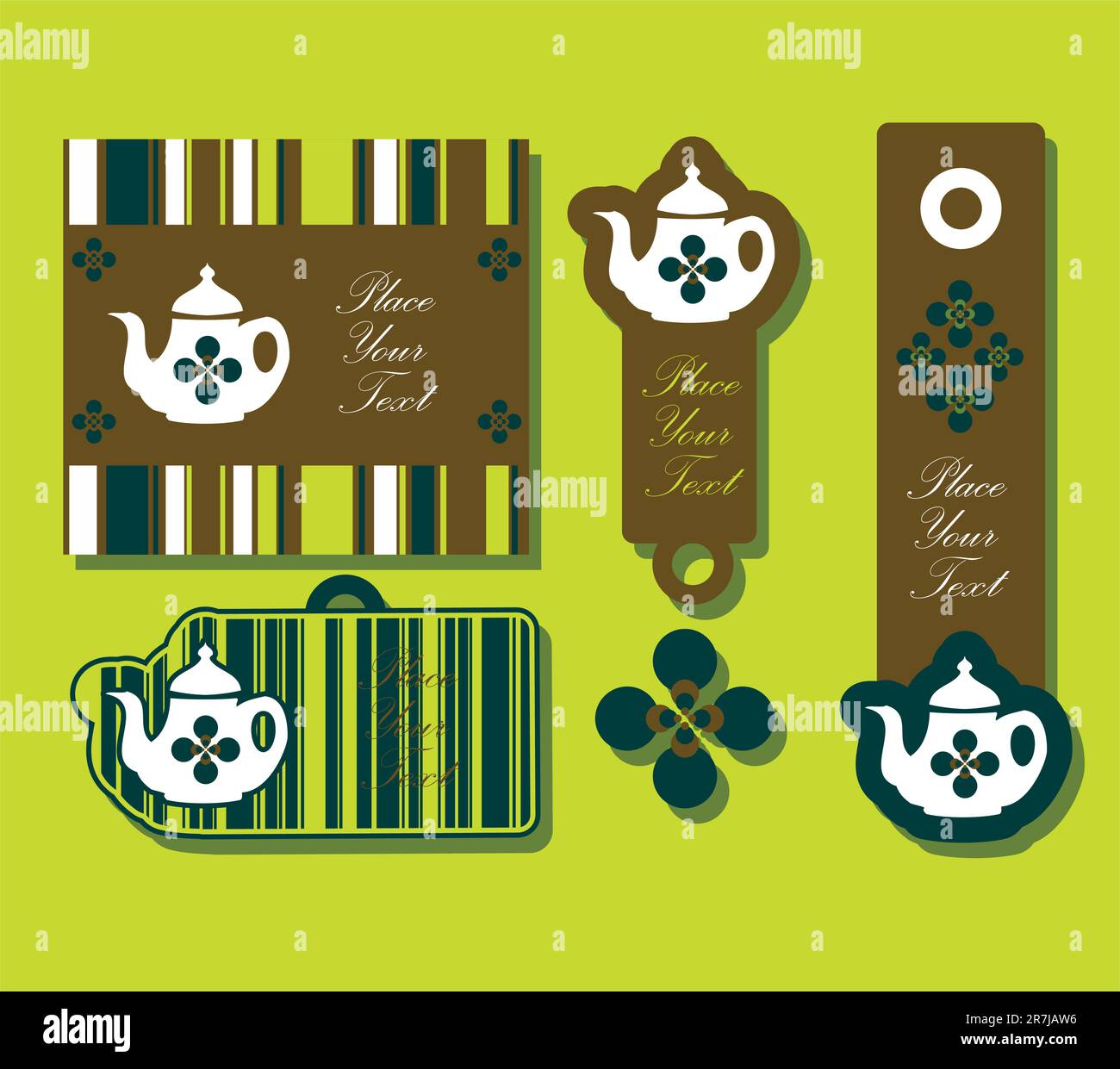 Vintage pottery advert Stock Vector Images - Alamy