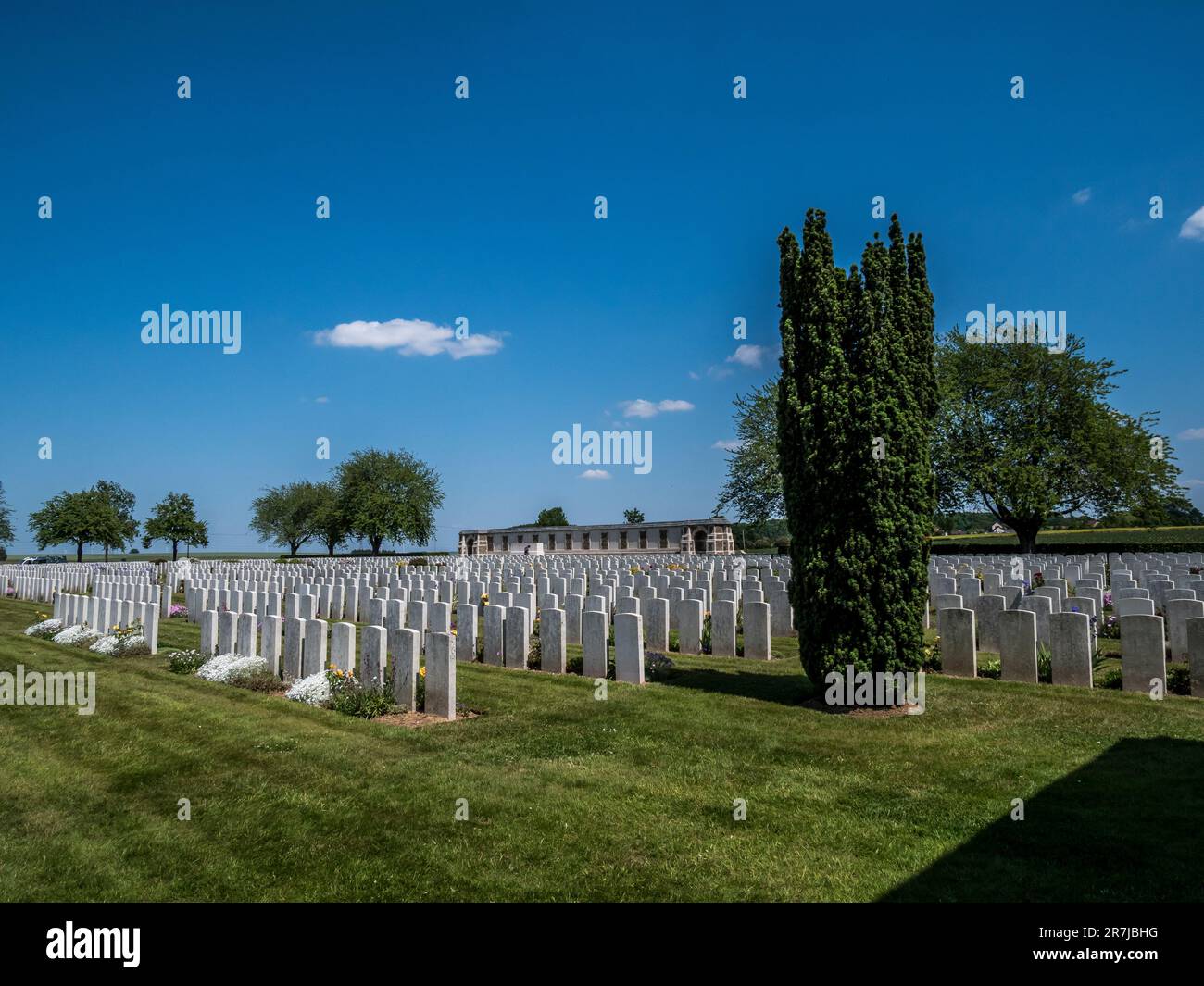 Serre french cemetery hi-res stock photography and images - Alamy