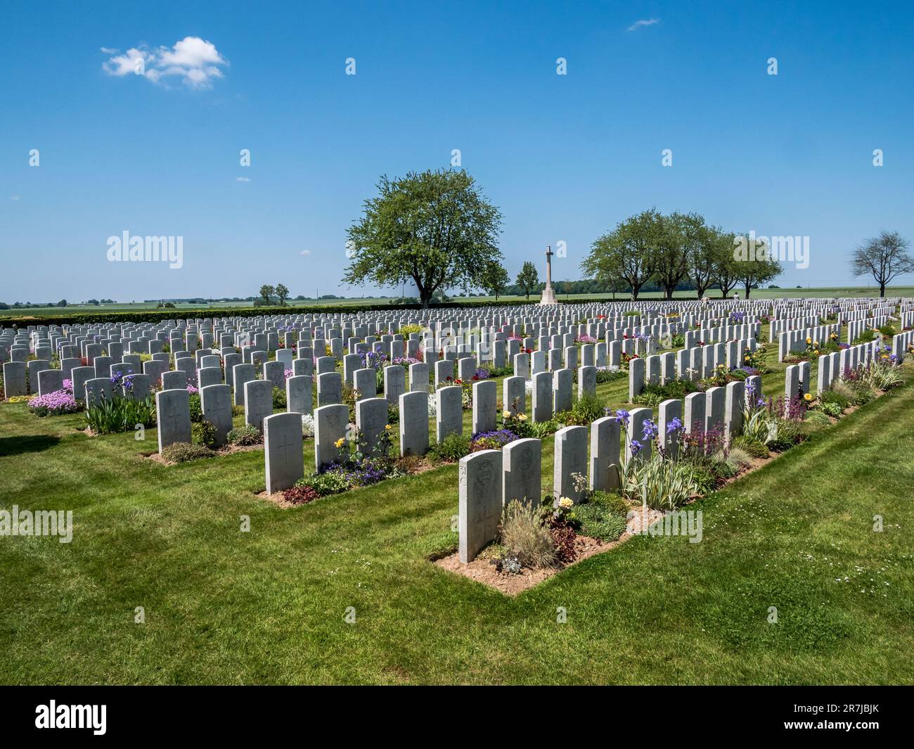 Serre french cemetery hi-res stock photography and images - Alamy