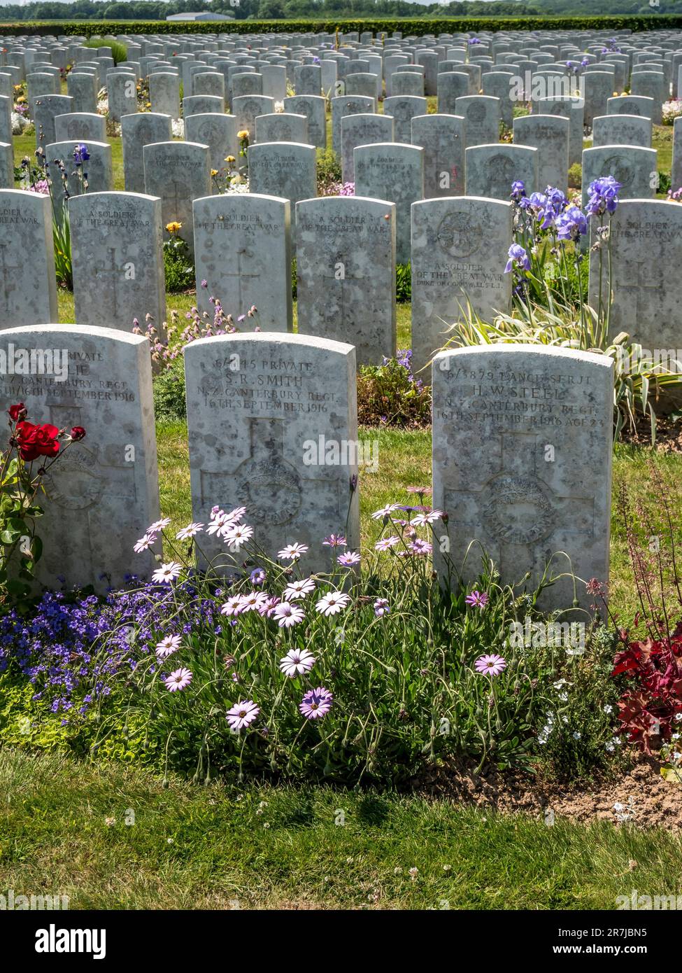 Caterpillar Valley cemetery is one of the largest cemeteries on the ...