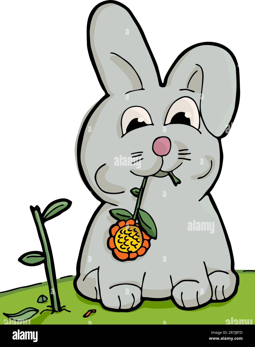 Child munching Stock Vector Images - Alamy