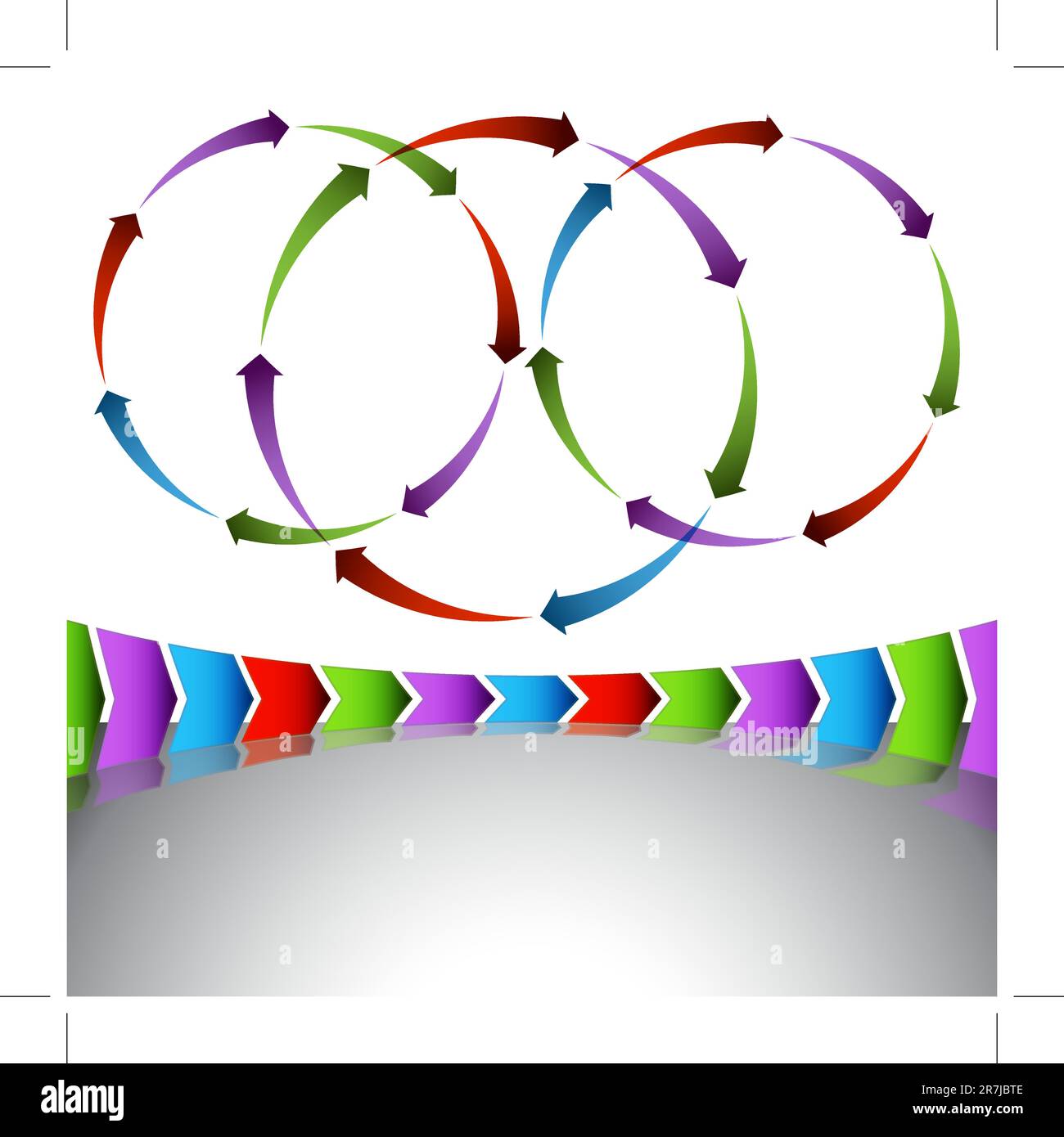 Green diagrams Cut Out Stock Images & Pictures - Alamy