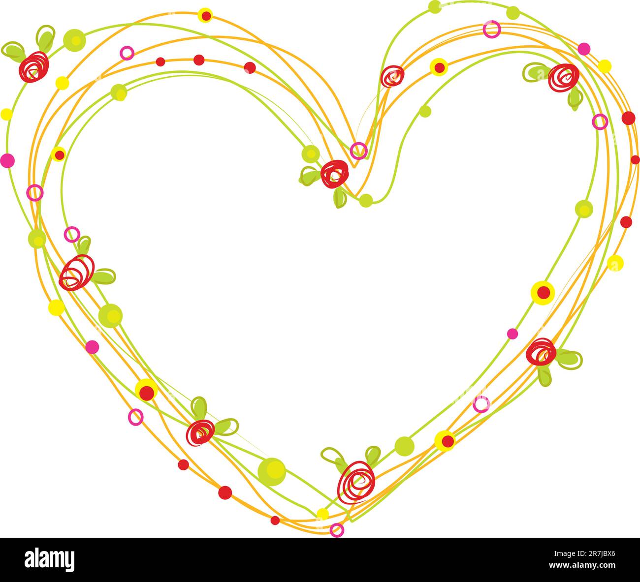 Bright romantic love heart hi-res stock photography and images - Alamy
