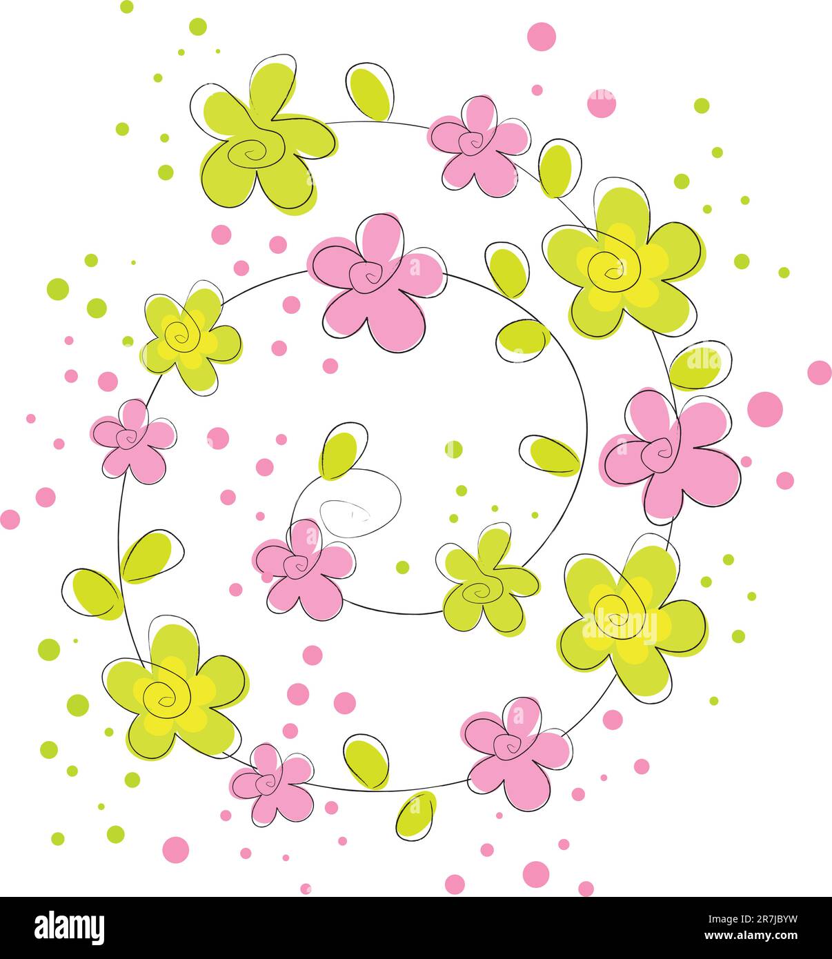 Spiral plant Stock Vector Images - Alamy