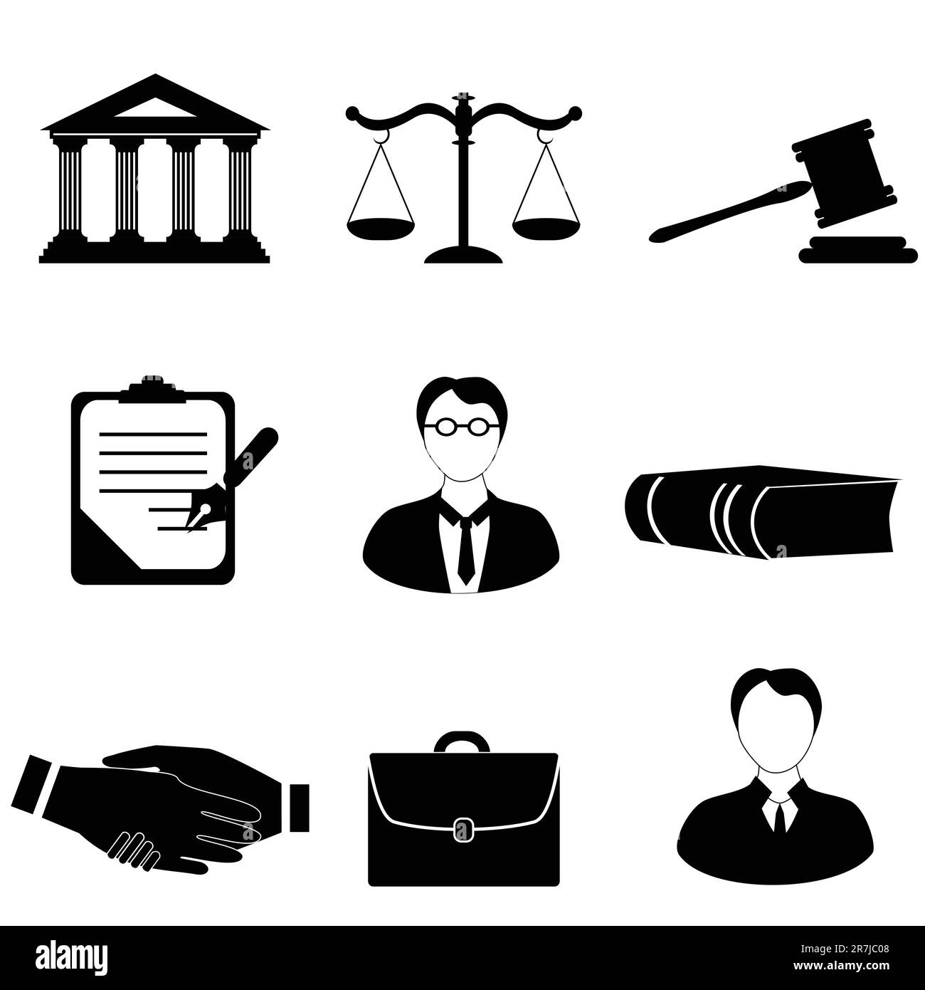 Law symbols Cut Out Stock Images & Pictures - Alamy