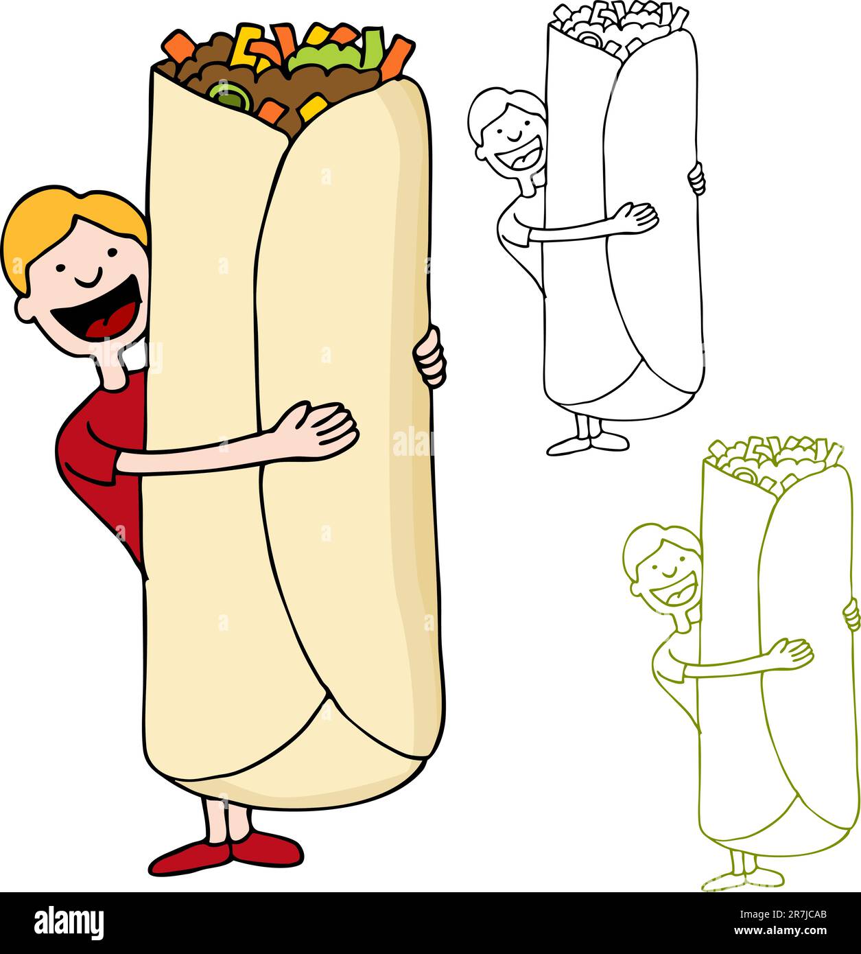 Graphics image man hold Stock Vector Images - Alamy