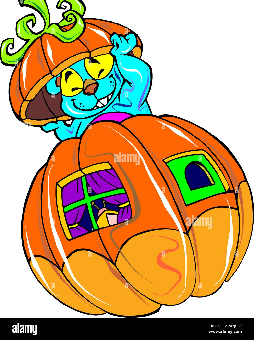 a digitally illustrated funny cartoons Stock Vector Image & Art - Alamy