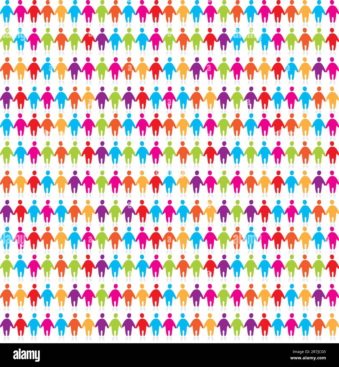 background - color pattern of the people Stock Vector Image & Art - Alamy