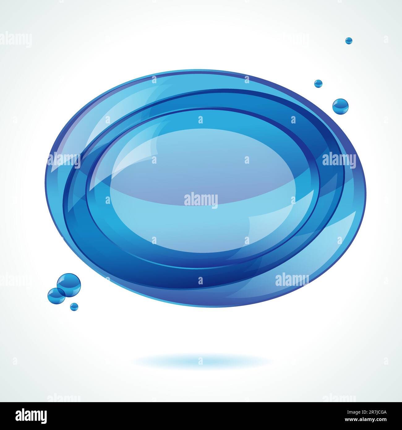 Speech blue bubble vector background Stock Vector Image & Art - Alamy
