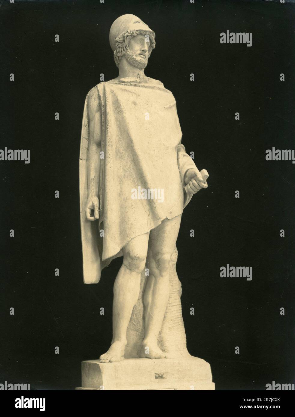 Ancient marble bust statue of Greek politician and strategos Phocion ...