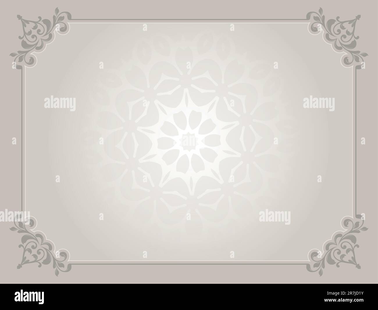 Decorative certificate background with watermark in centre Stock Vector ...