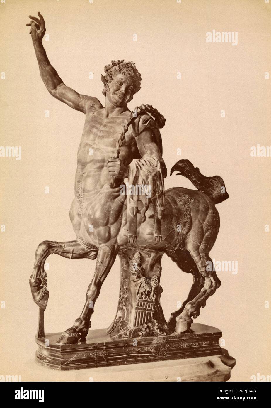 Ancient bronze statue of the Villa Adriana Young Centaur, Capitoline ...
