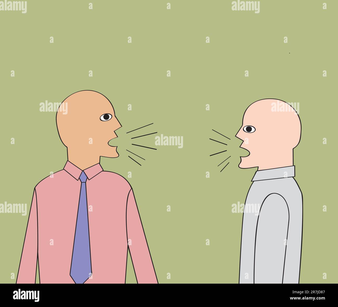 Breakdown speak Stock Vector Images - Alamy