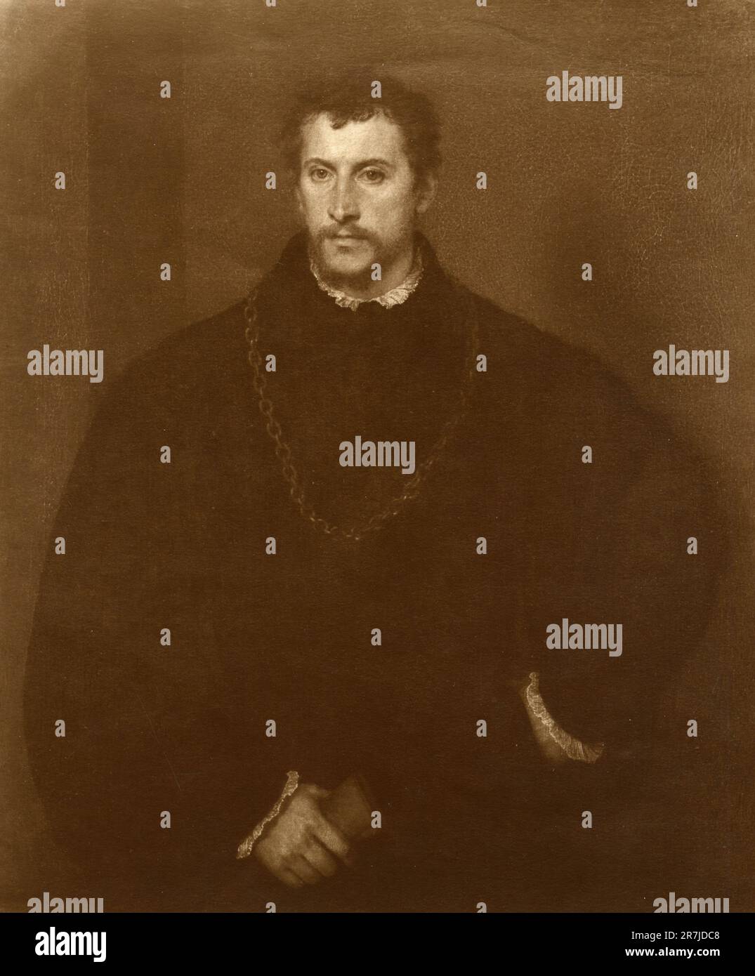 Portrait of the Duke of Norfolk, painting by Italian artist Titian ...