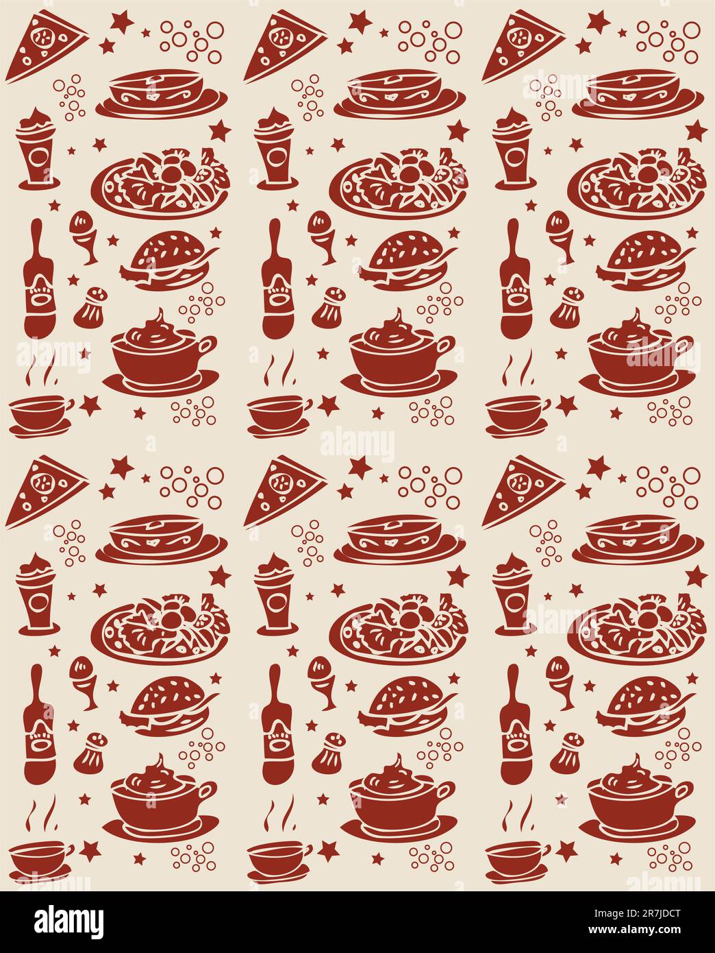 Wine meal close Stock Vector Images - Alamy