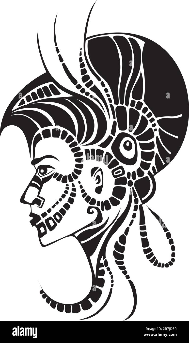 vector illustration of a indian Stock Vector Image & Art - Alamy