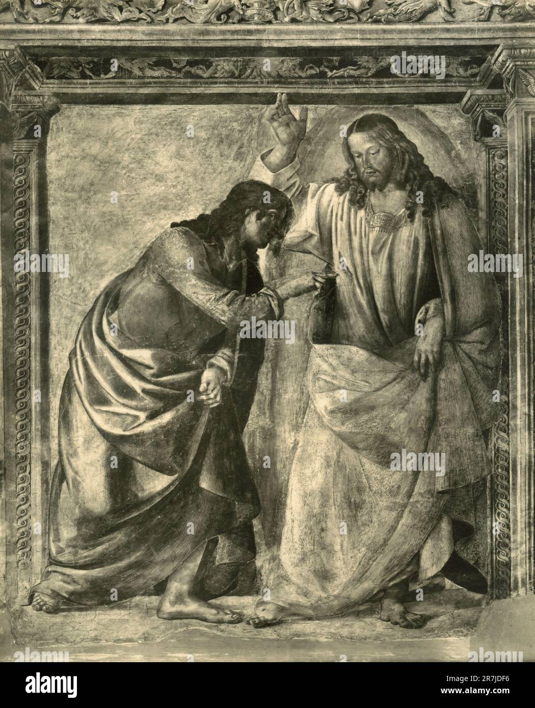 The Incredulity of St. Thomas, painting by Italian artist Luca ...