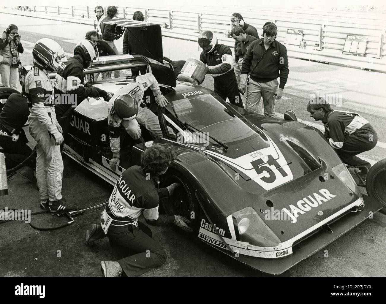 Jaguar XJR-6 racing car, UK 1983 Stock Photo - Alamy