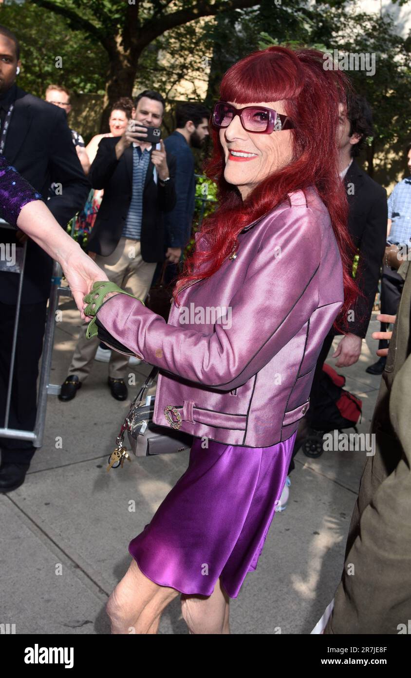 New York City, United States. 15th June, 2023. Pat Field arriving for ...