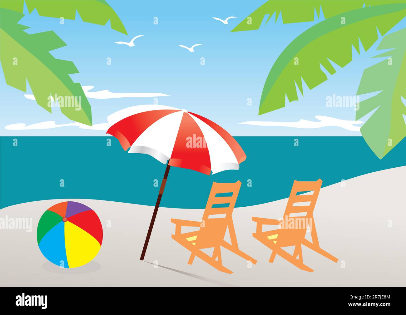 vector illustration of beach Stock Vector Image & Art - Alamy vector illustration of beach Stock Vector Image & Art - Alamy
