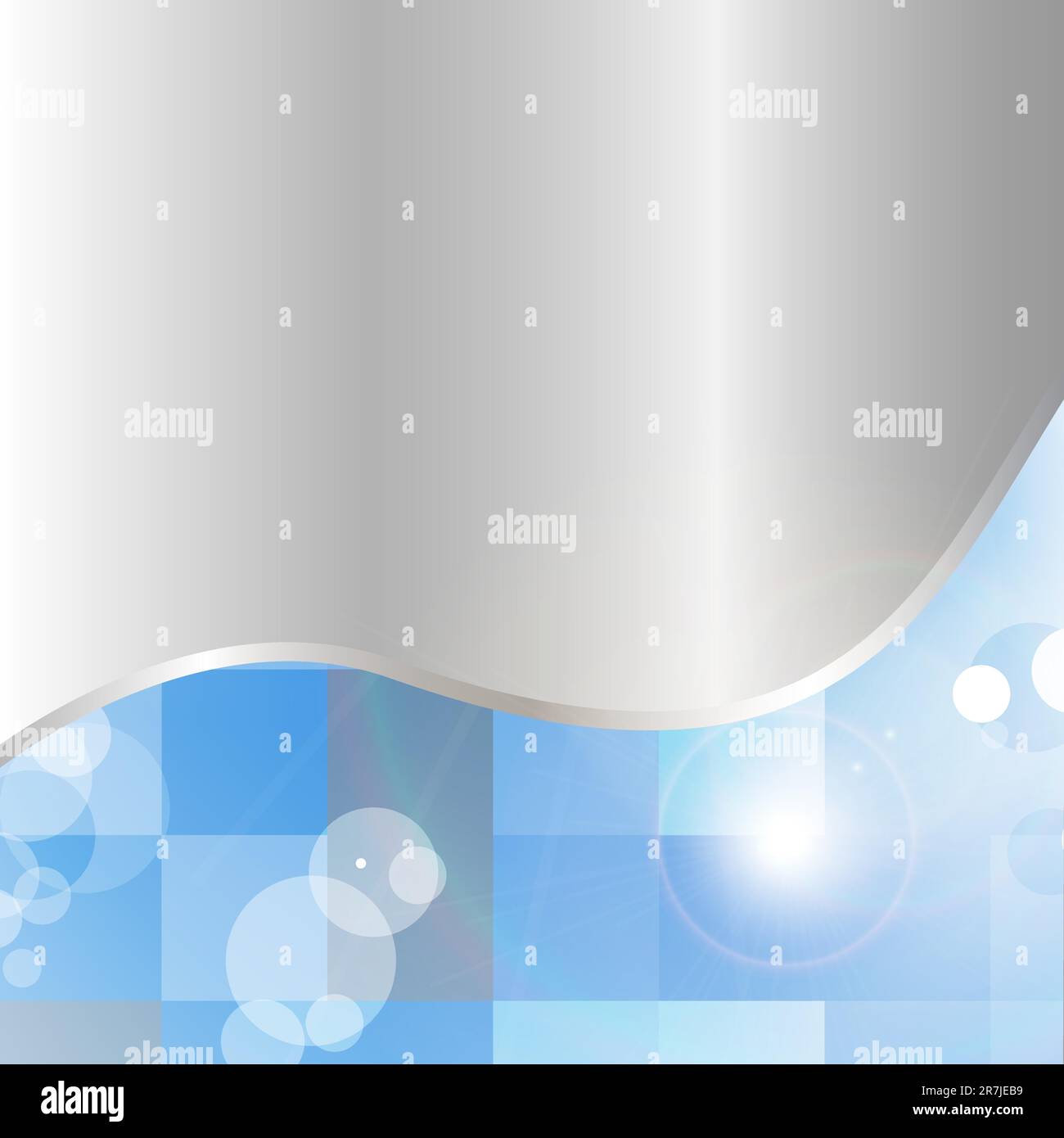 Vector abstract blue background with space for your text Stock Vector ...
