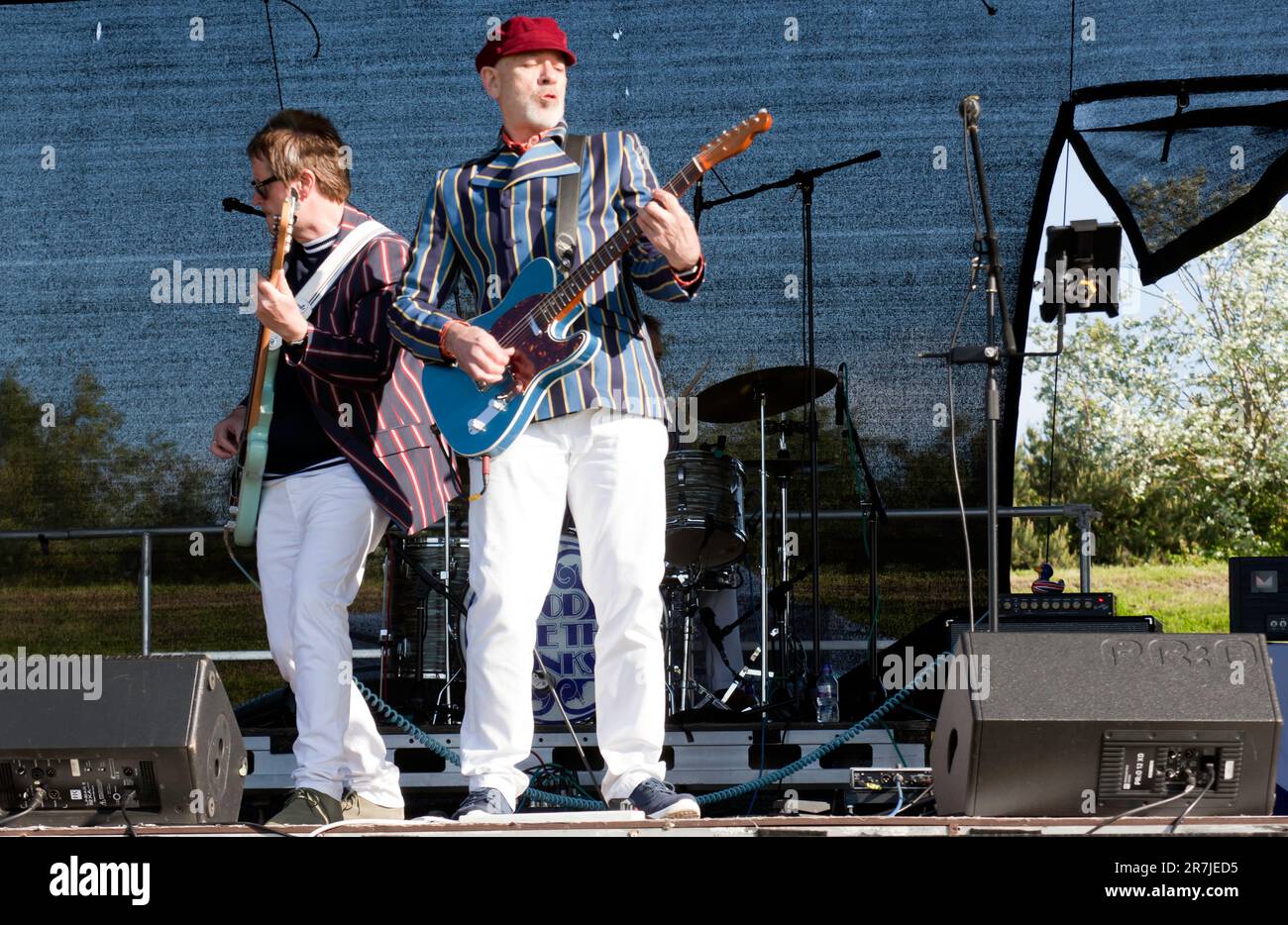 The Konks, a dedicated tribute band to The Kinks, performing at the ...