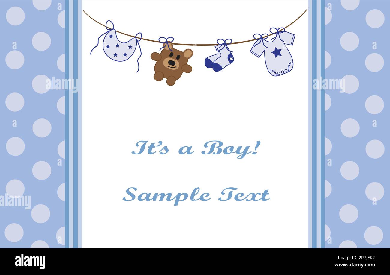 Boy inviting boy Stock Vector Images - Alamy