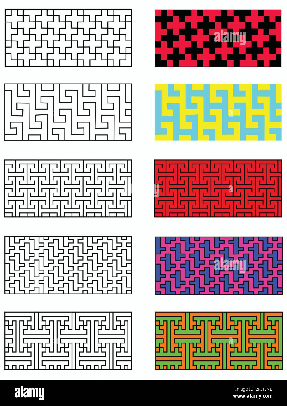 Japanese traditional pattern wallpaper Cut Out Stock Images & Pictures ...