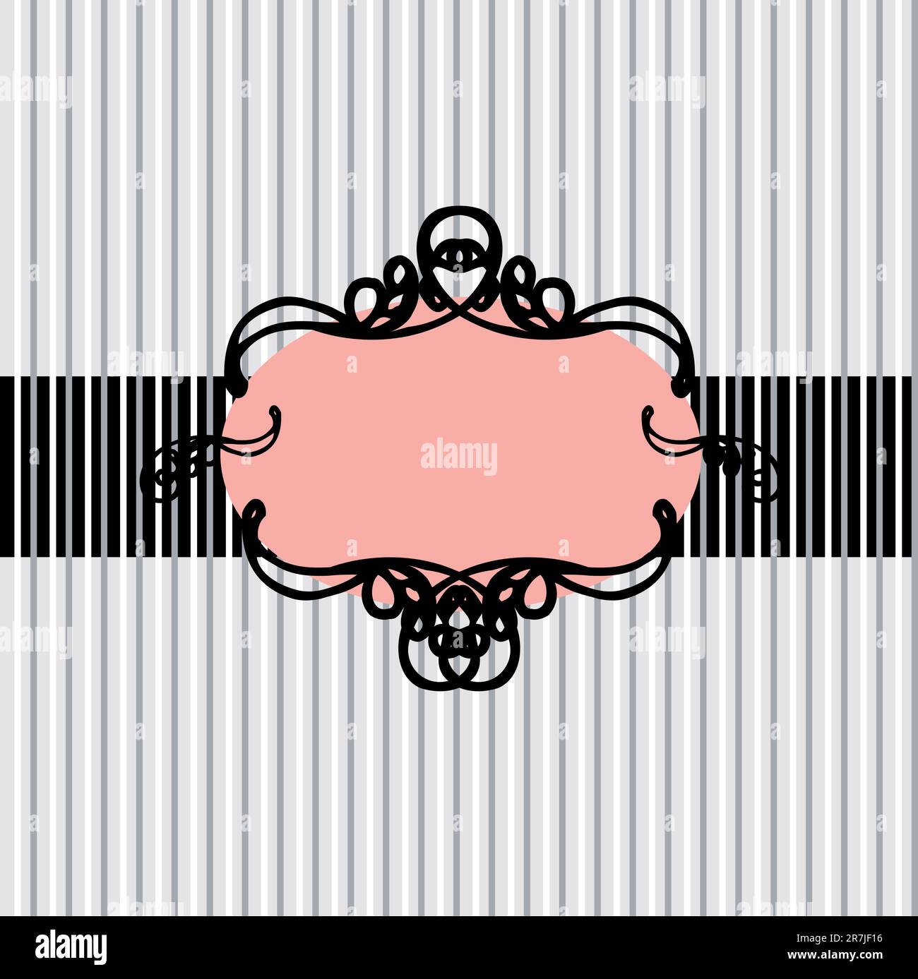 Template frame design for greeting card Stock Vector Image & Art - Alamy