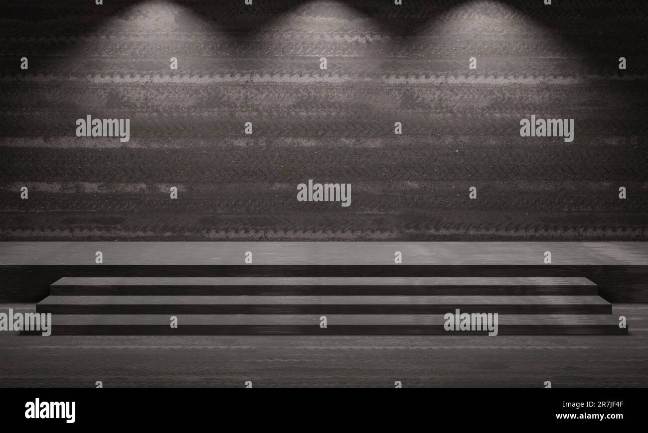 stage backdrop sand texture 3d rendering for product display Stock ...