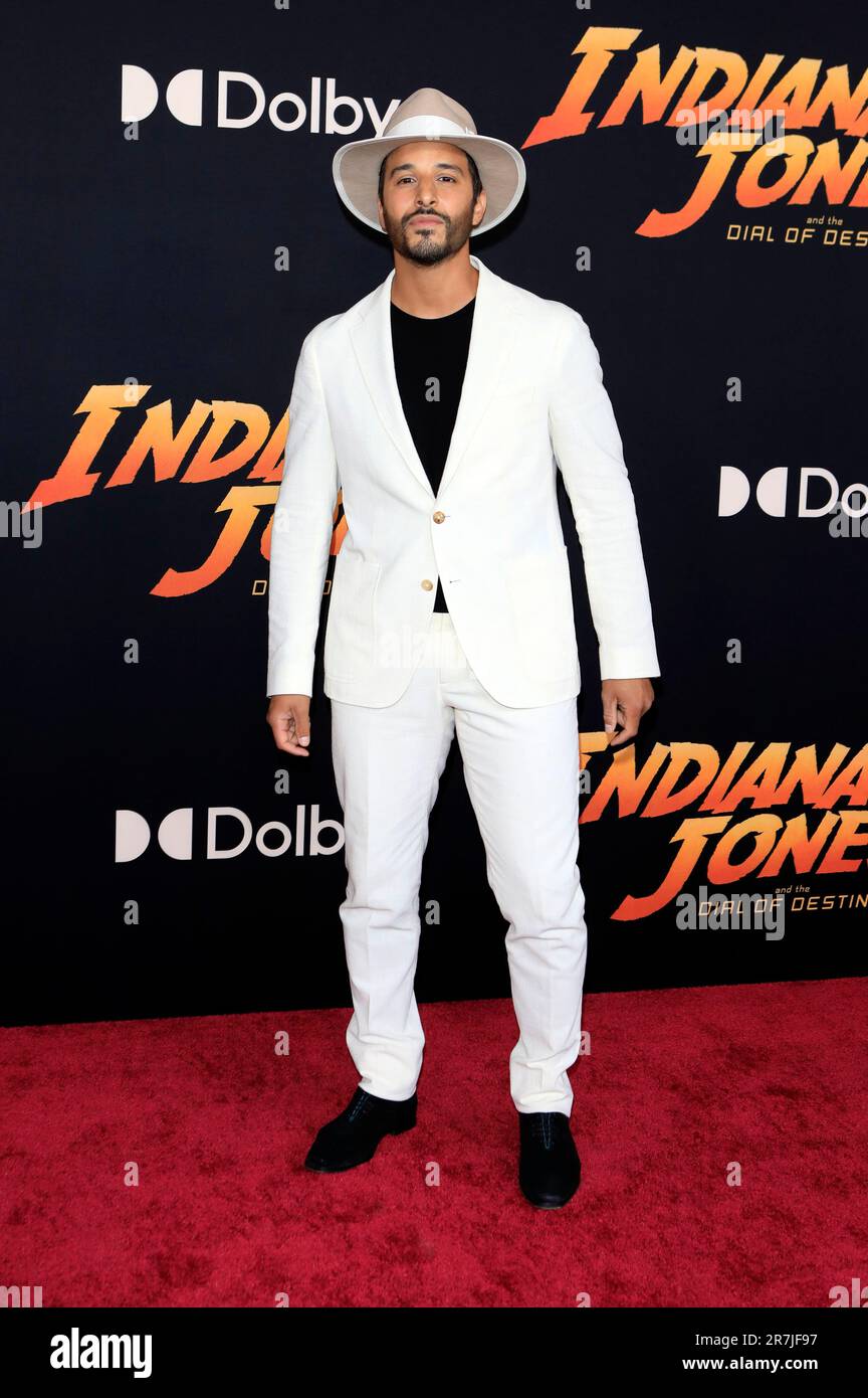 Alaa Safi bei der Premiere des Kinofilms 'Indiana Jones and the Dial of ...