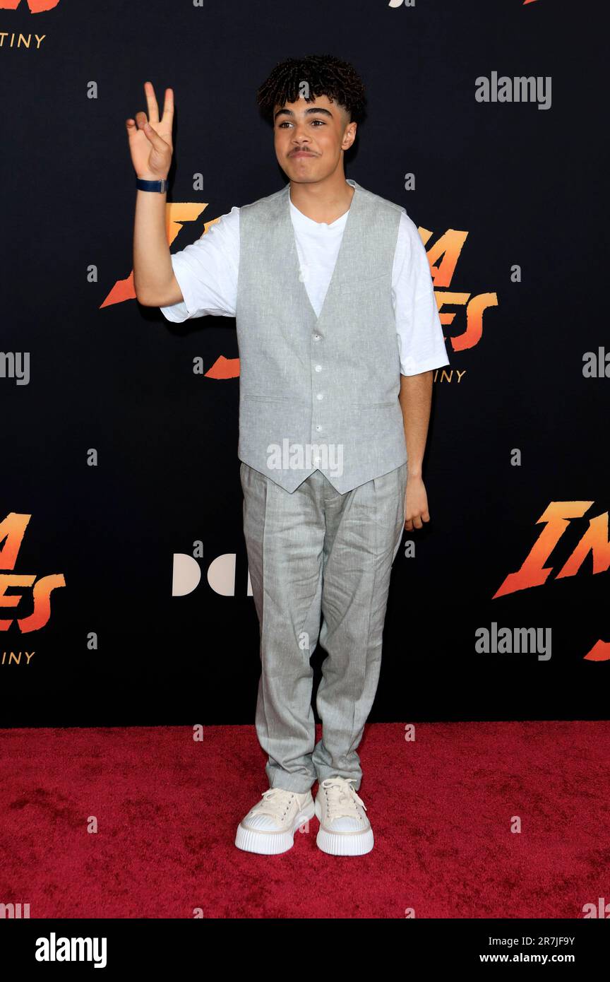 Ethann Isidore bei der Premiere des Kinofilms 'Indiana Jones and the ...