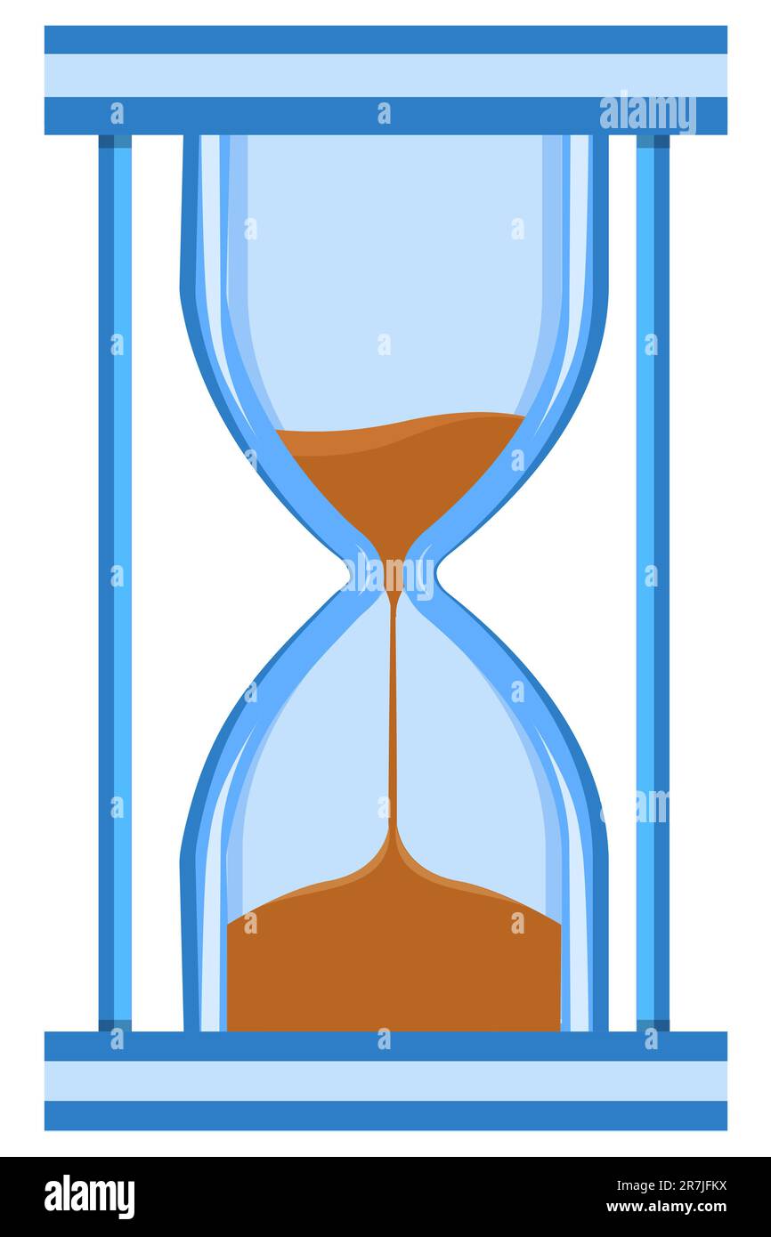 illustration of hour watch on white background Stock Vector Image & Art ...