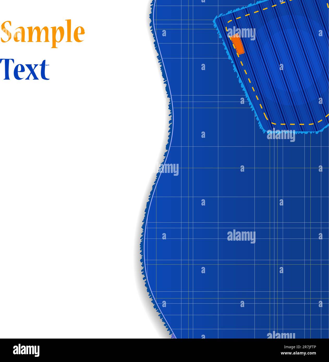 Pocket detail Stock Vector Images - Alamy