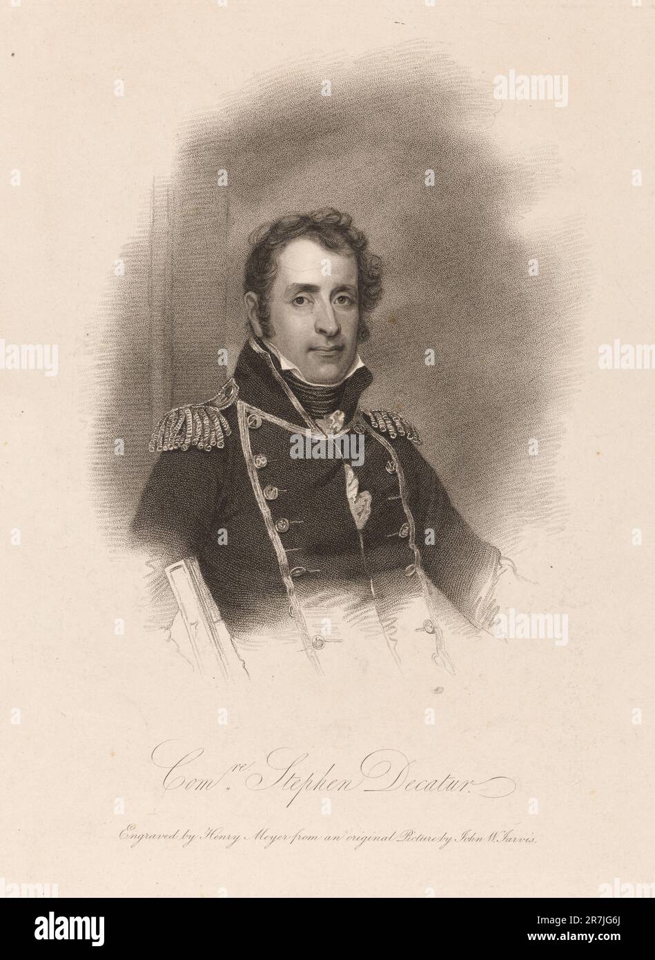 Stephen Decatur c. 1830-1840 Stock Photo - Alamy
