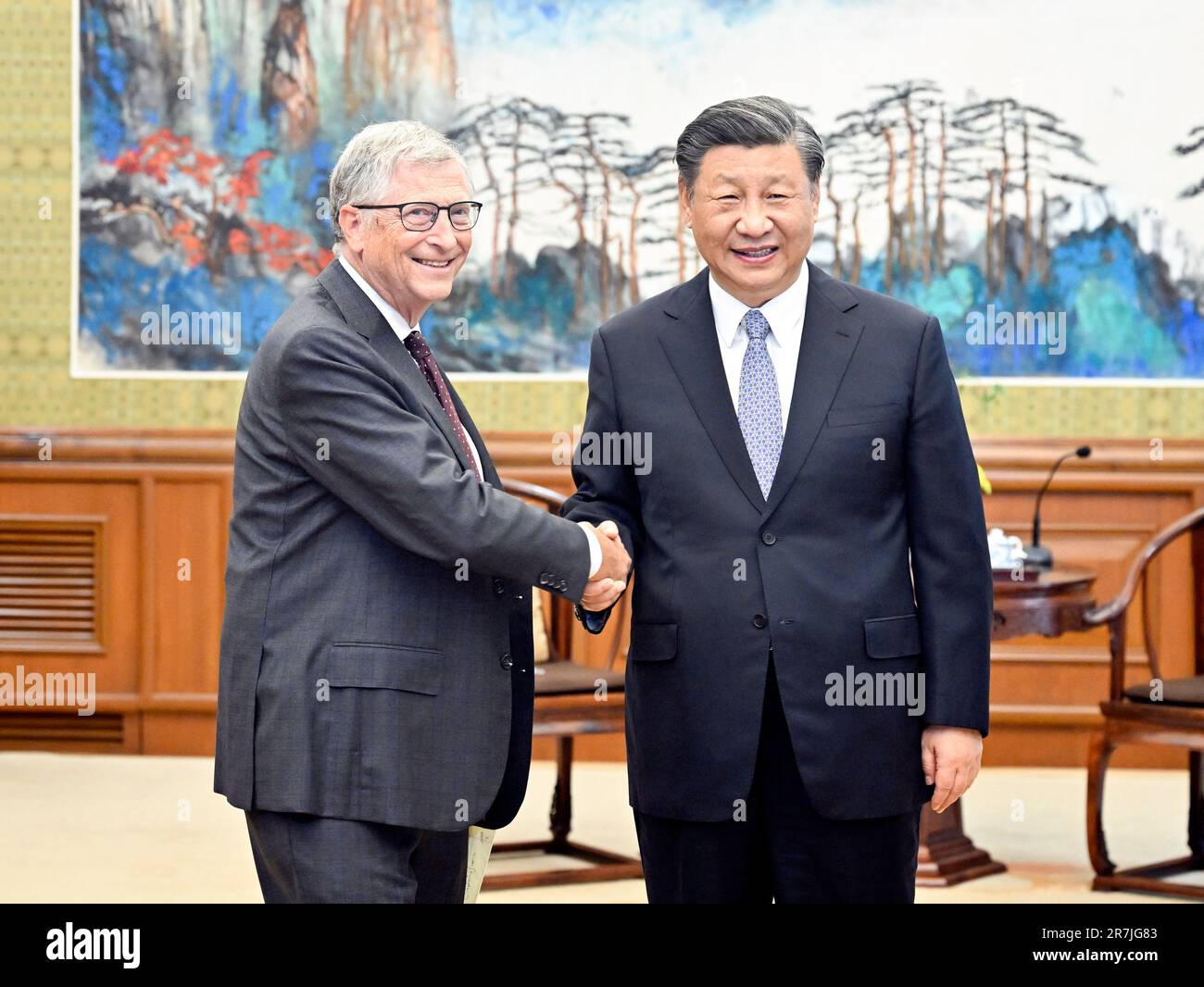 Bill gates china hi-res stock photography and images - Alamy