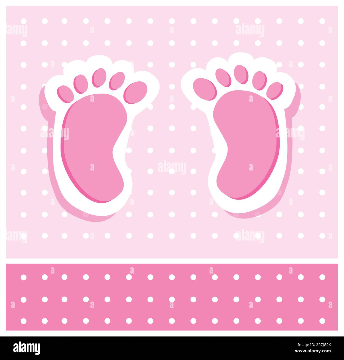 Baby girl design Cut Out Stock Images & Pictures - Alamy