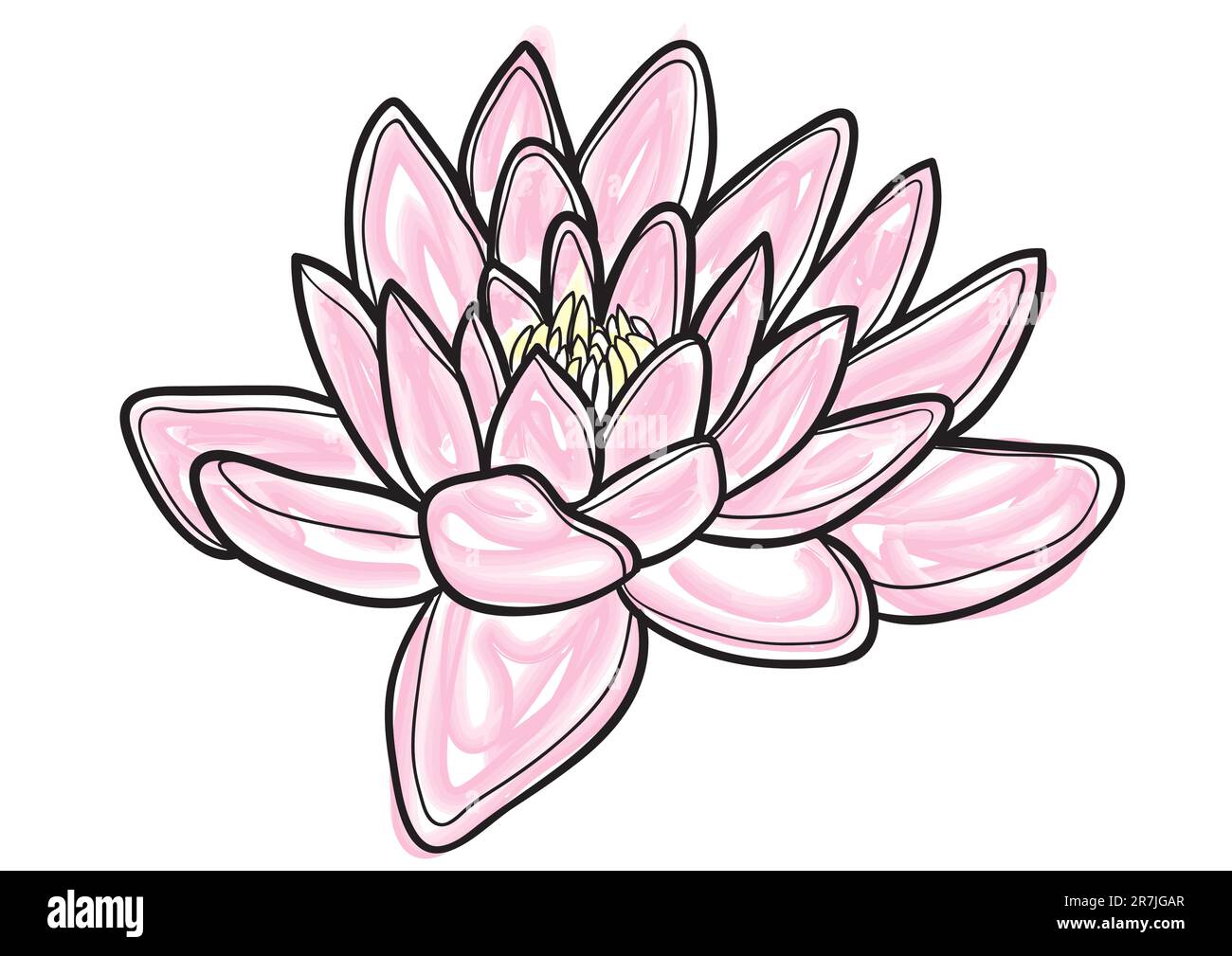 Petal image Stock Vector Images - Alamy