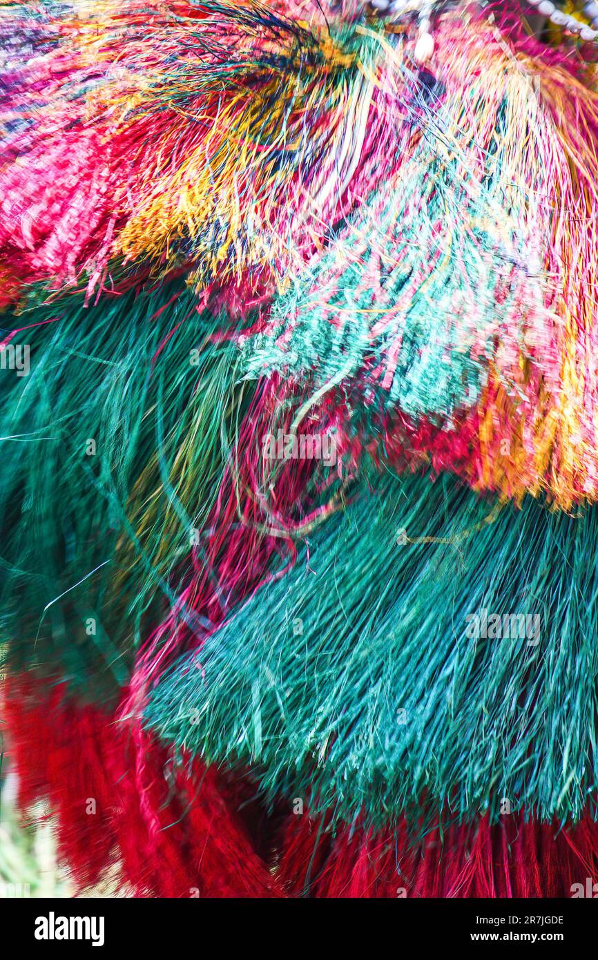 Papua new guinea grass skirts hi-res stock photography and images - Alamy