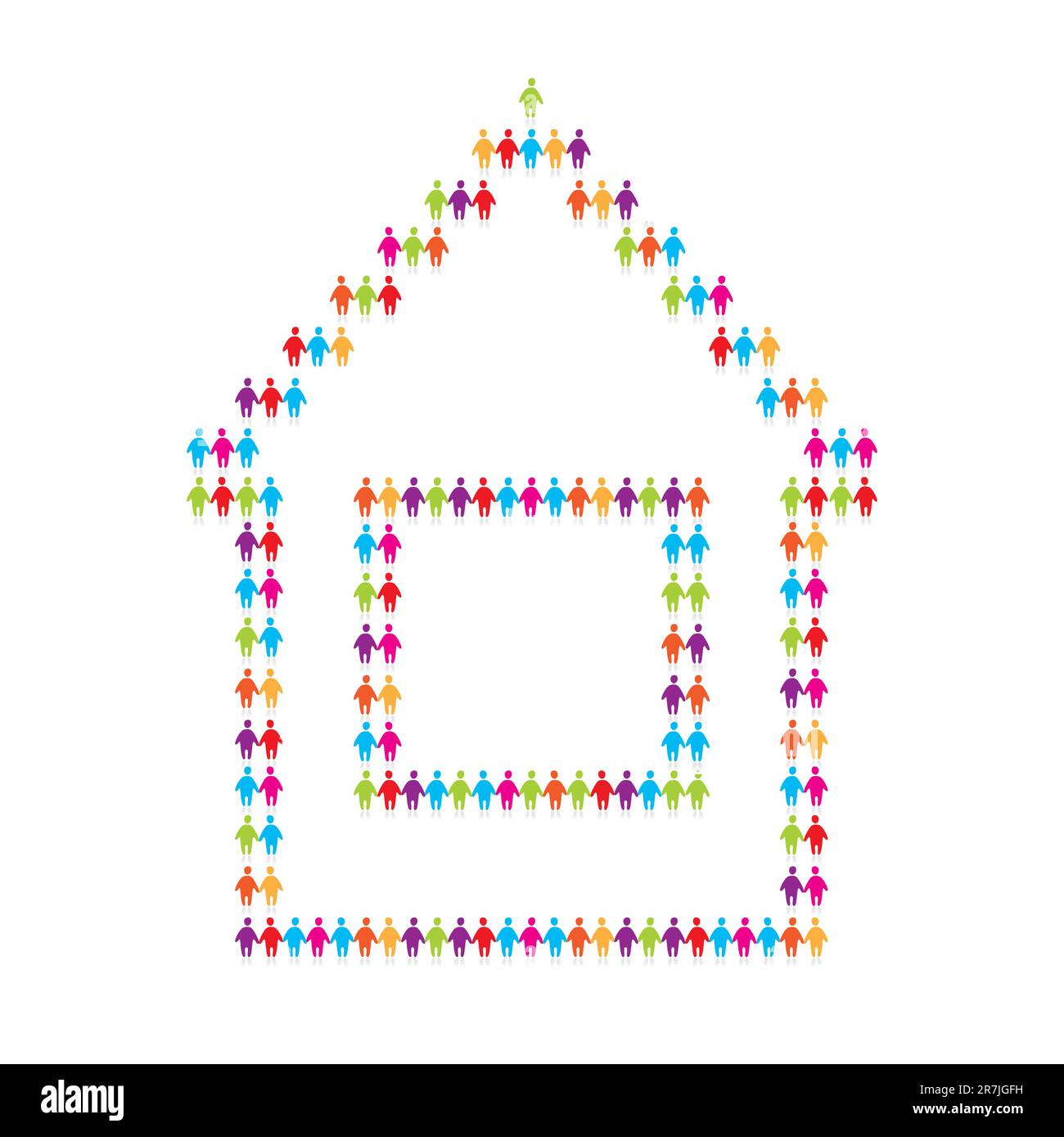 People living space Stock Vector Images - Alamy