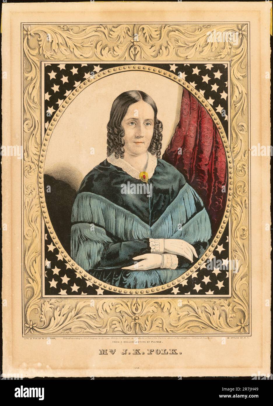 First lady sarah childress polk hi-res stock photography and images - Alamy